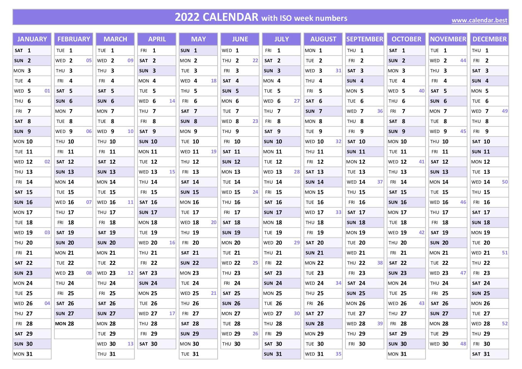 New Free Printable 2022 Calendar With Week Numbers Photos Fqhkbn New Free Printable 2022 Calendar With Week Numbers Photos Fqhkbn