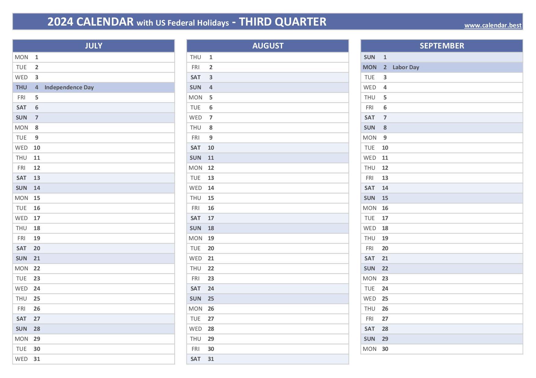 3rd Quarter 2024 Calendar Printable Word - Nelia Wrennie 3rd Quarter 2024 Calendar Printable Word - Nelia Wrennie